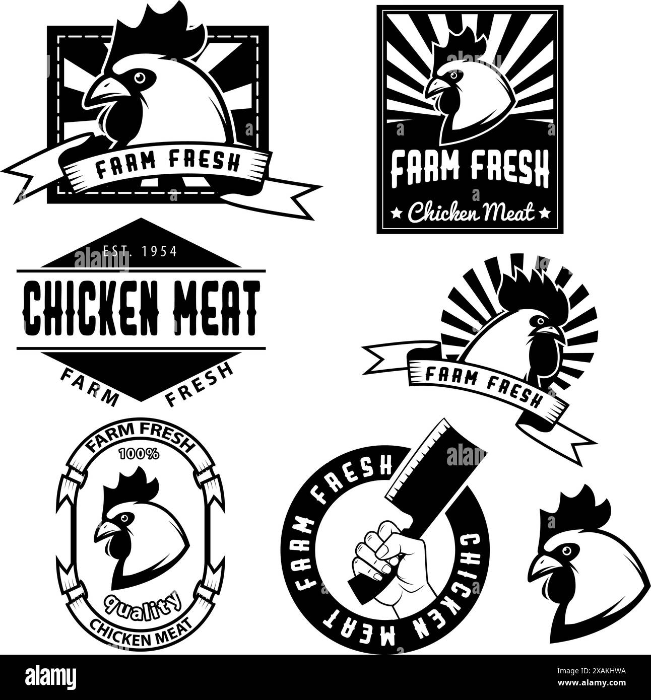 Chicken chart Cut Out Stock Images & Pictures - Alamy