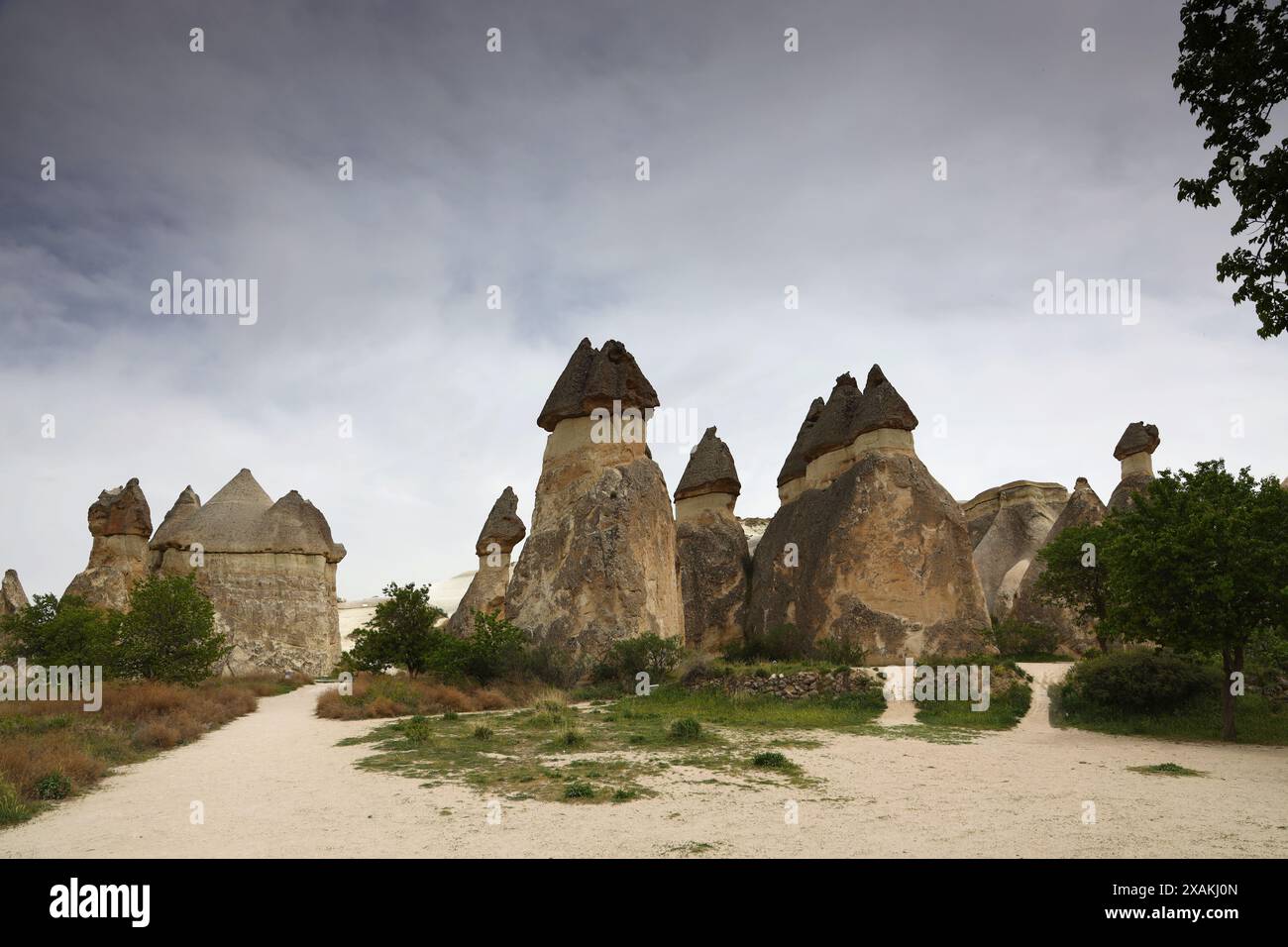 The largest fairy chimneys in all of Cappadocia, Turkey Stock Photo - Alamy
