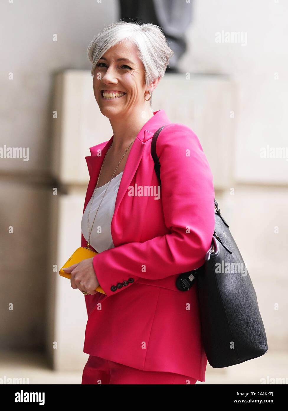 Liberal Democrat deputy leader Daisy Cooper arrives to take part in the ...