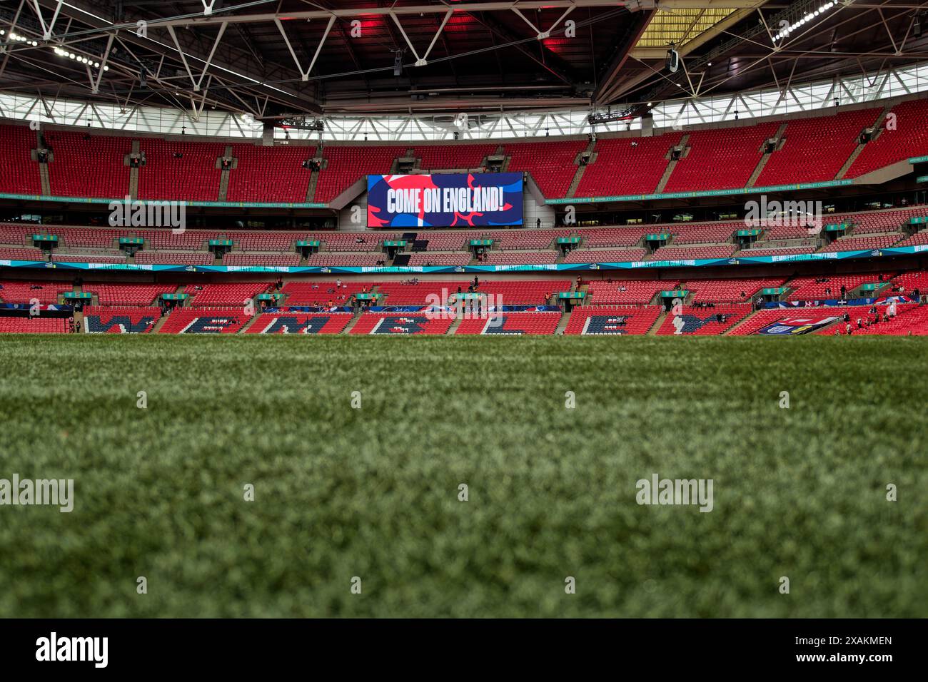 London, UK. 07th June, 2024. London, England, June 07 2024: Stadium ...