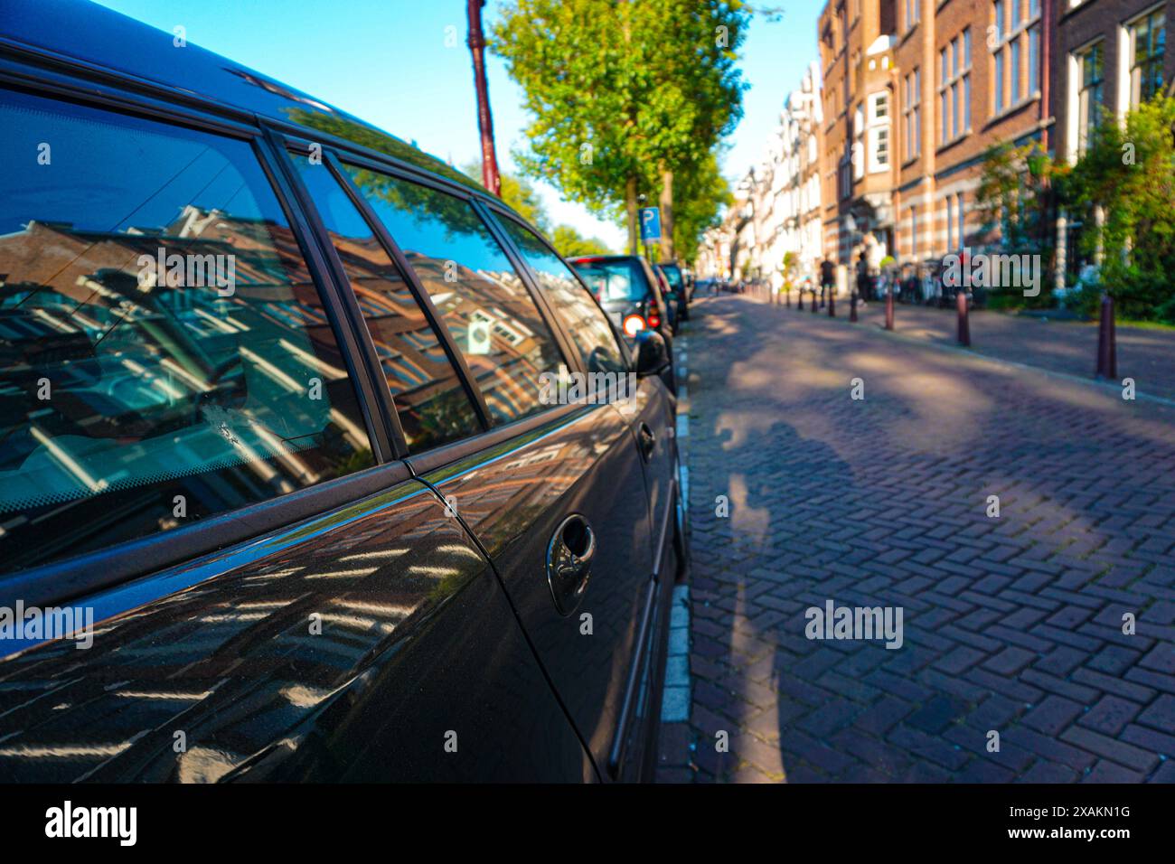 Unrecognizable car traffic in city hi-res stock photography and images ...