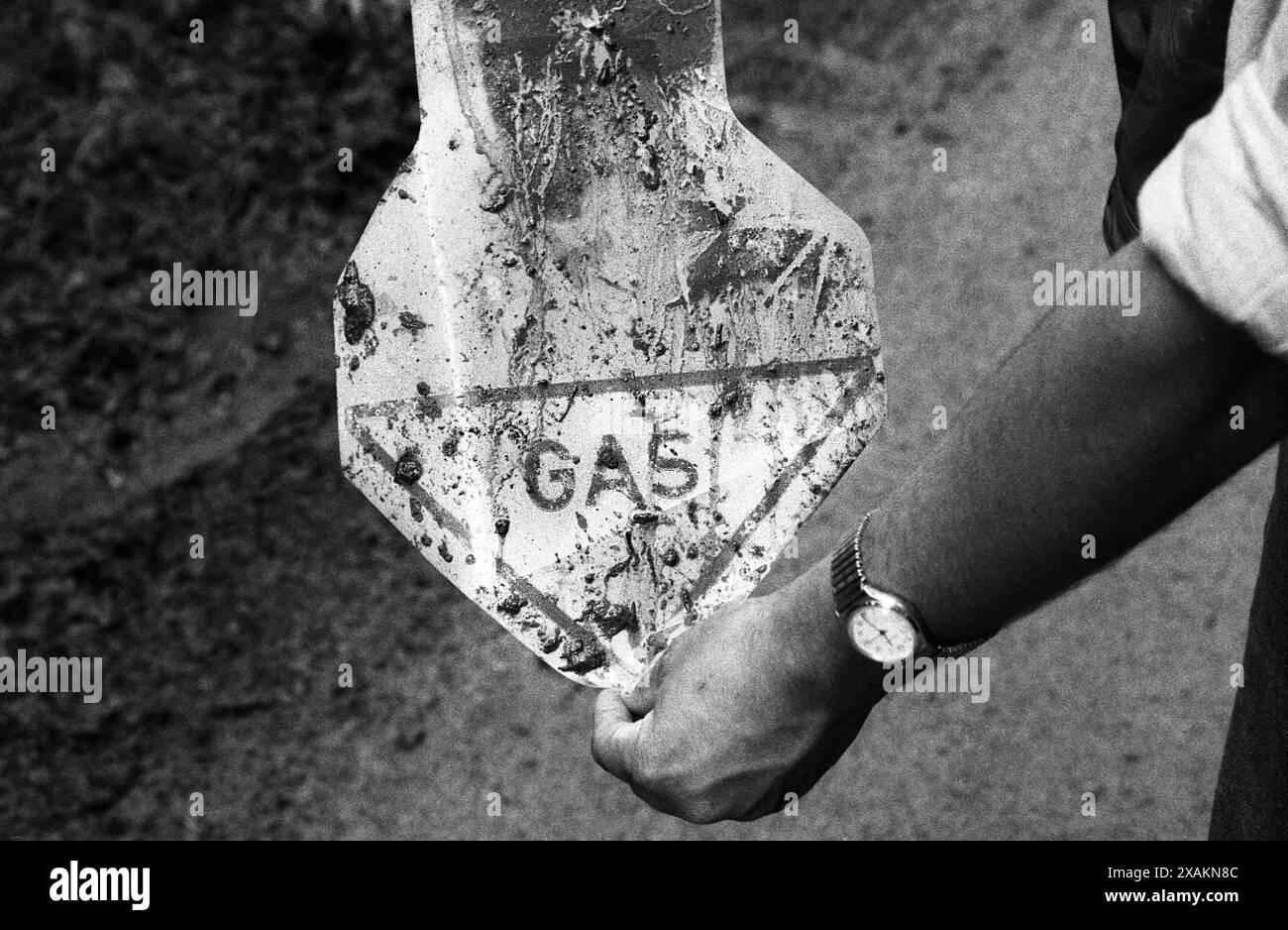 Pennants with the inscription 'GAS' These pennants were deposited ...