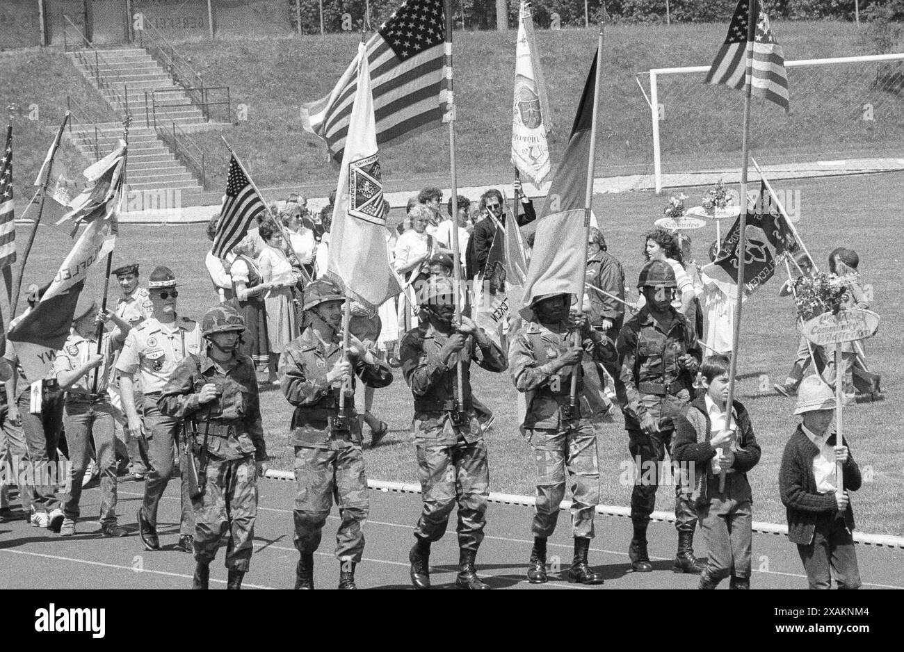 As a sign of German-American friendship, a parade is organized in ...