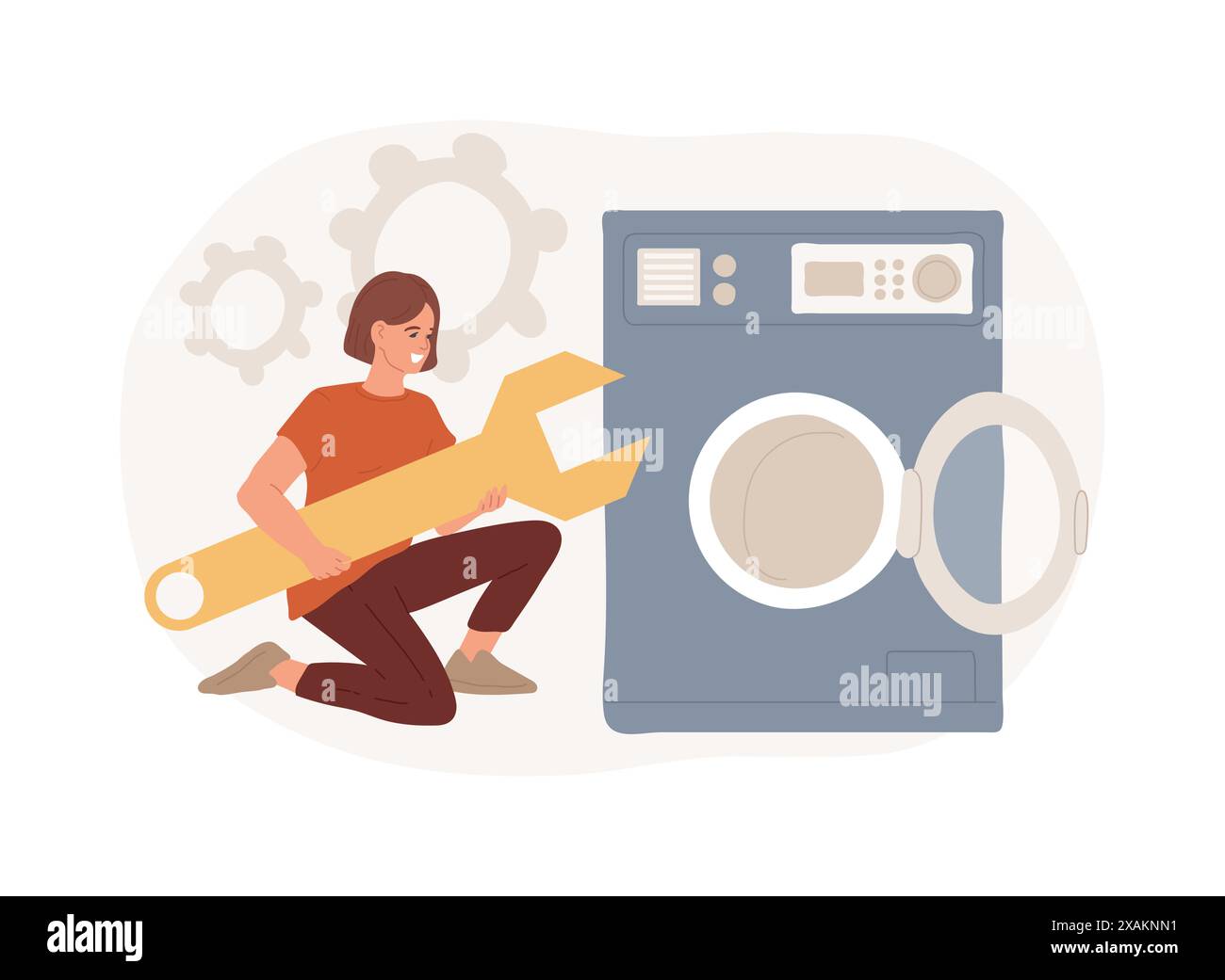 DIY repair isolated concept vector illustration Stock Vector Image ...