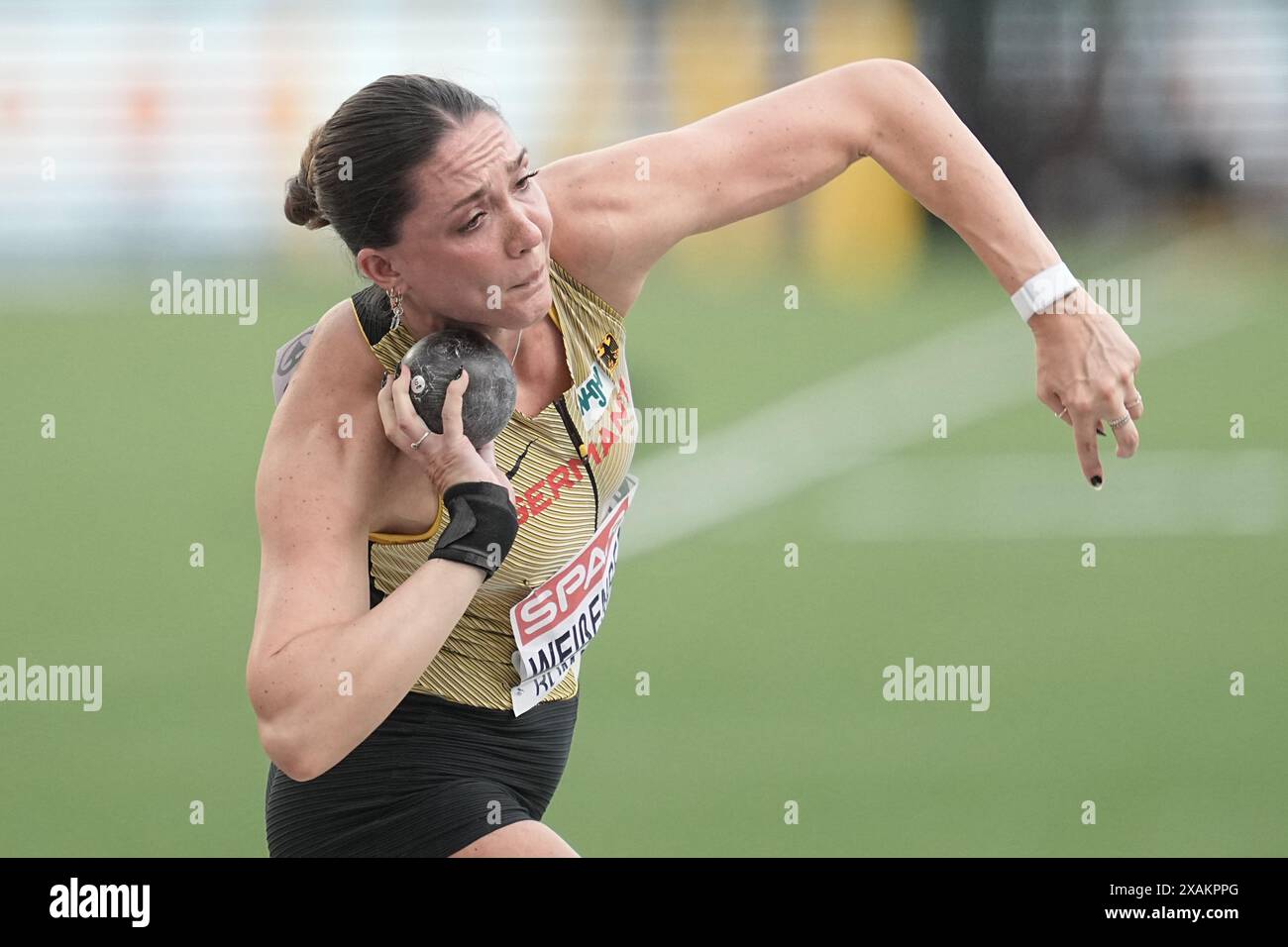 Rom, Italy. 07th June, 2024. Athletics: European Championships ...