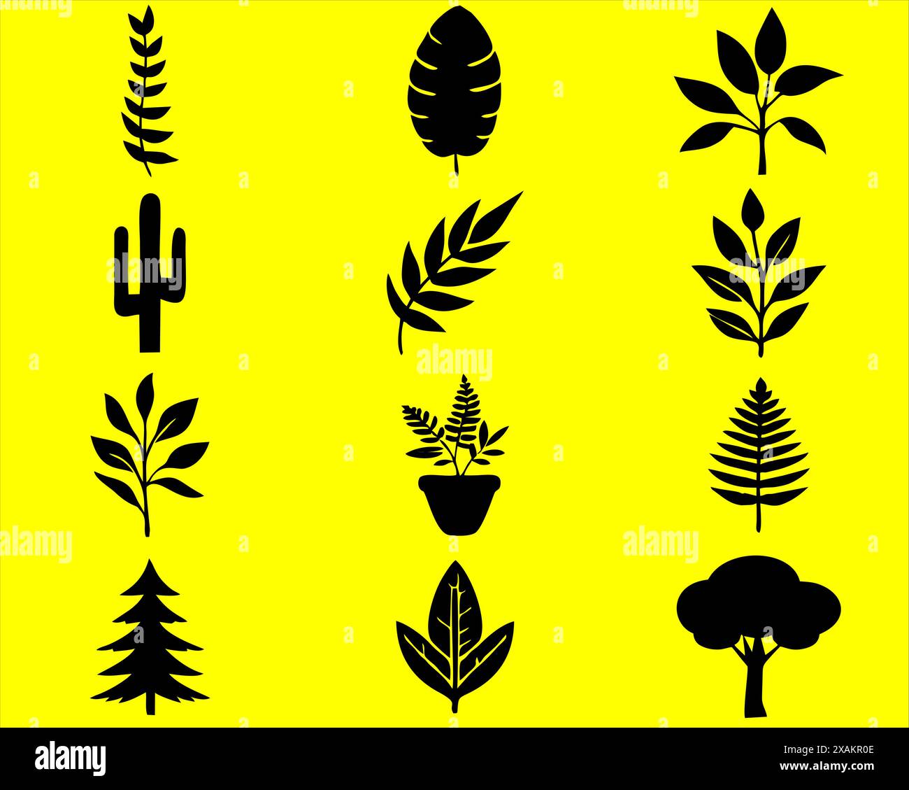 Illustrator plants Stock Vector Images - Alamy