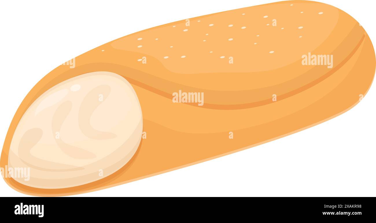 Delicious puff pastry sugar Stock Vector Images - Alamy