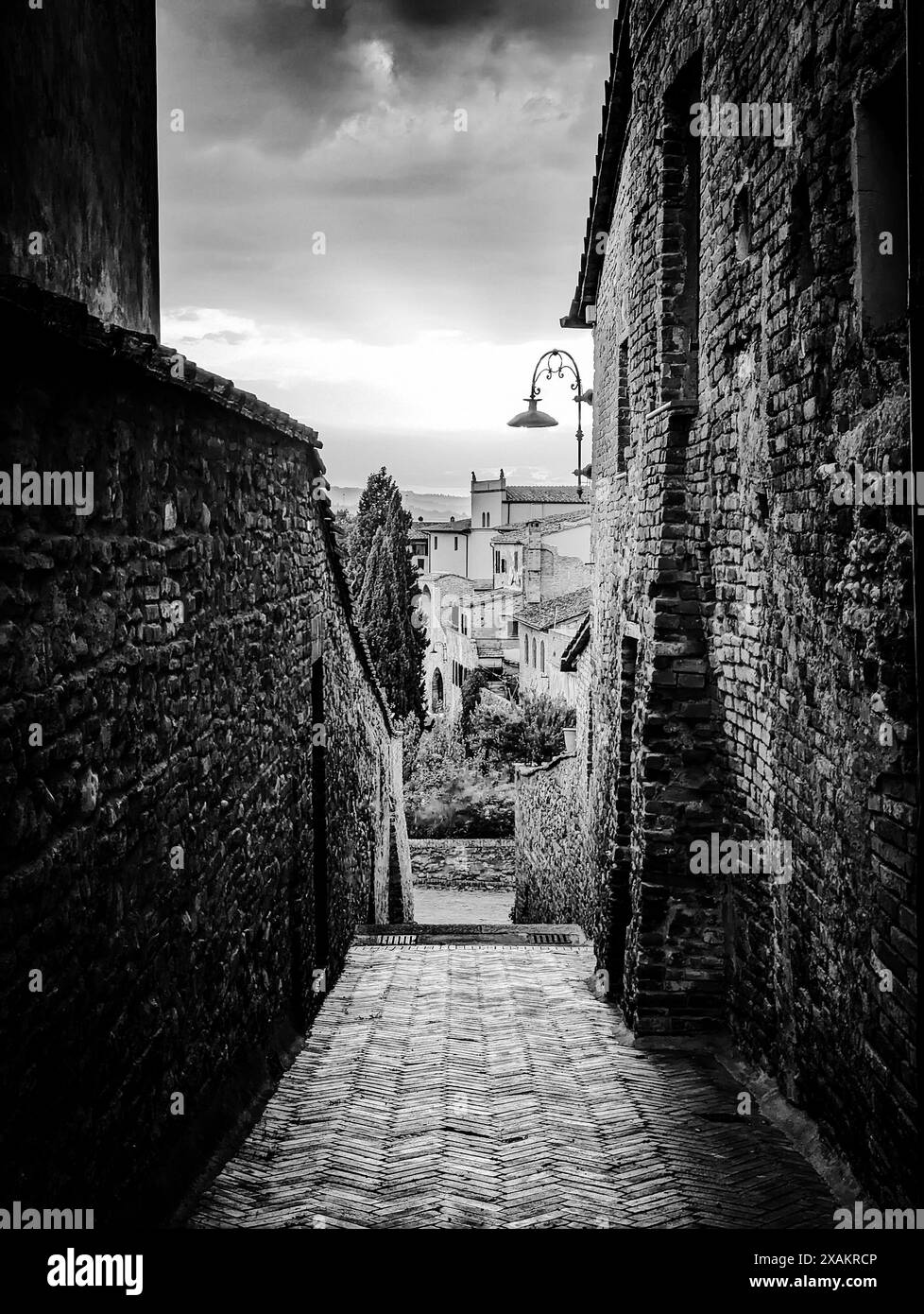 Scenic view photo old Black and White Stock Photos & Images - Alamy