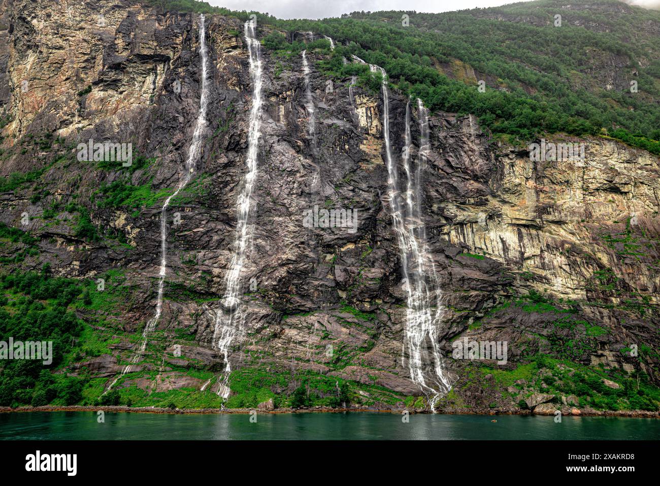 Beautiful fjord norway majestic waterfall hi-res stock photography and ...