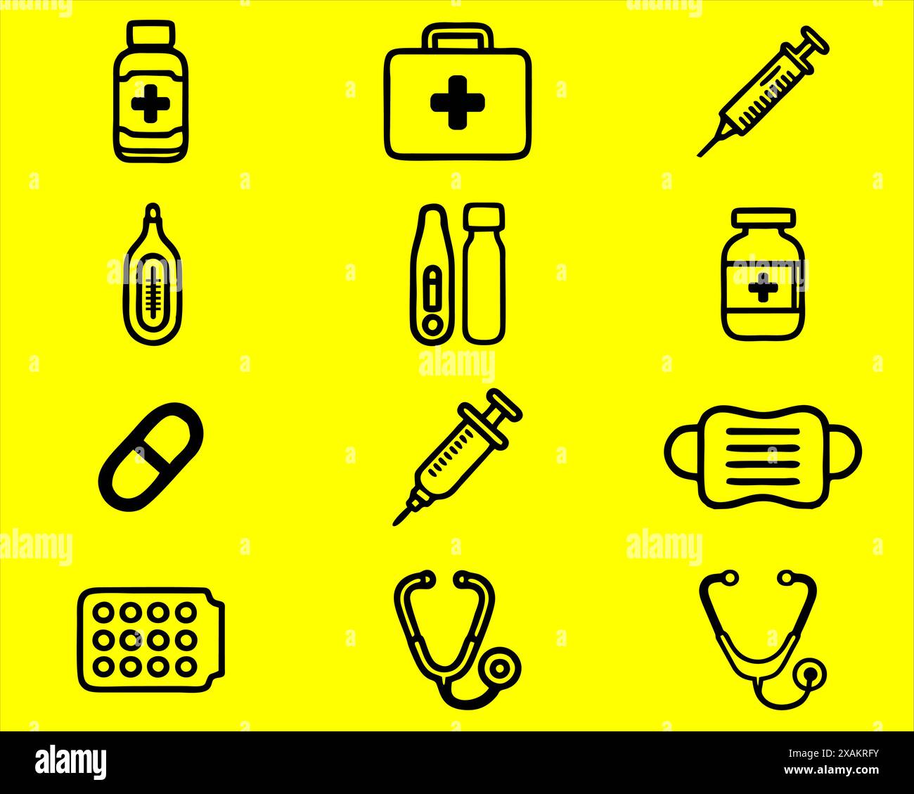 Medical device icon blood test Stock Vector Images - Alamy