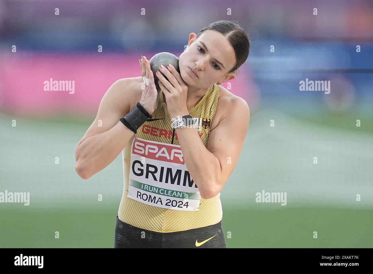 Rom, Italy. 07th June, 2024. Athletics: European Championships ...