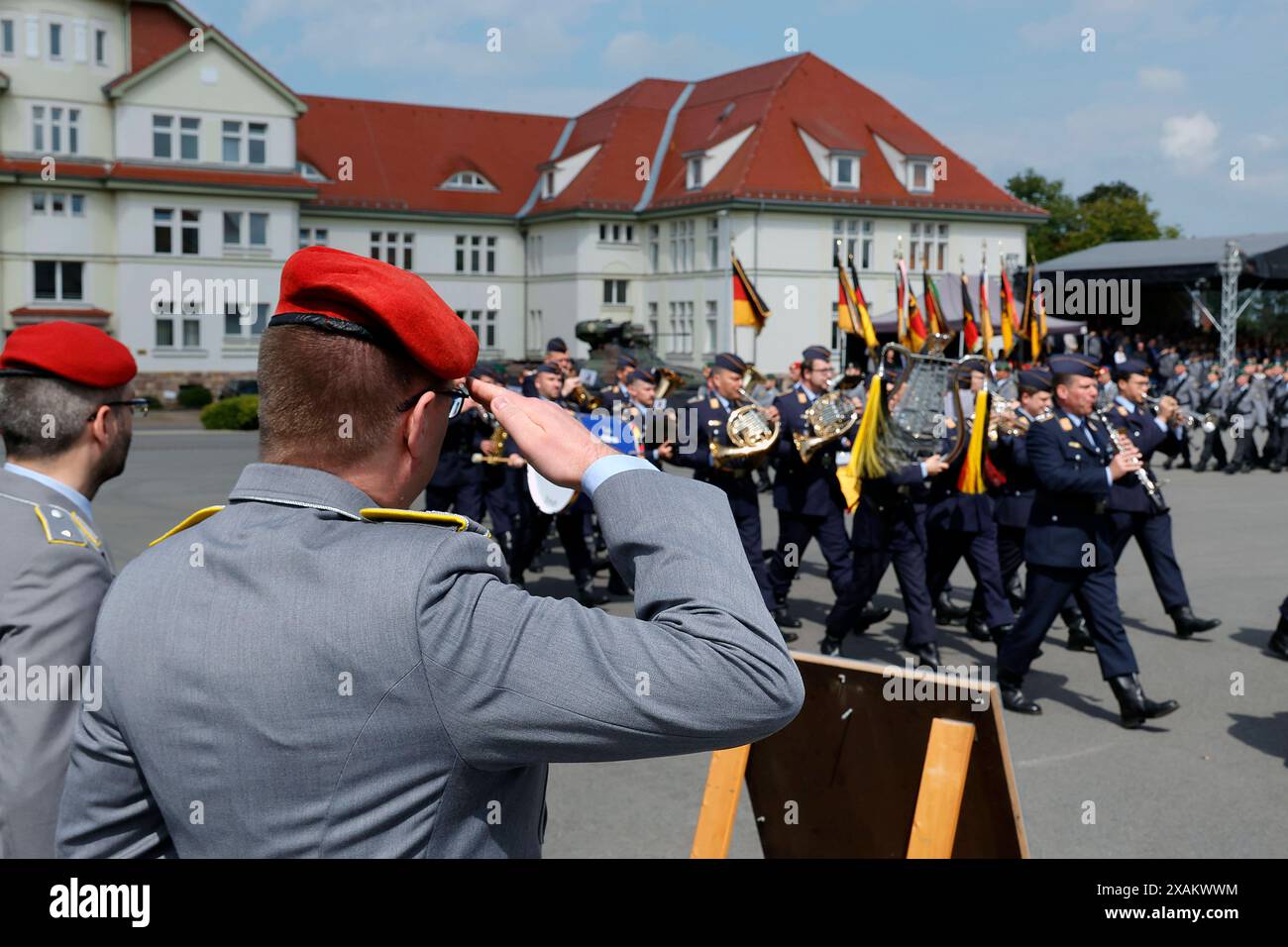 Kommando Übernahme 07.06.2024, Frankenberg, Kaserne, Kommando Übernahme ...