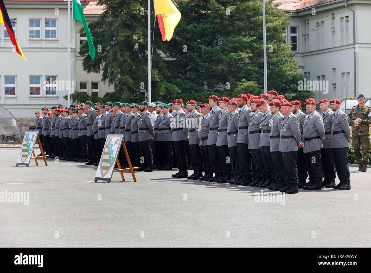 Kommando Übernahme 07.06.2024, Frankenberg, Kaserne, Kommando Übernahme ...