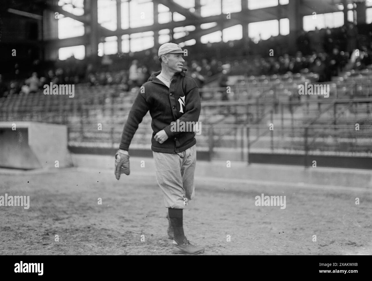 Harry Wolter, New York AL (baseball), 1913 Stock Photo - Alamy