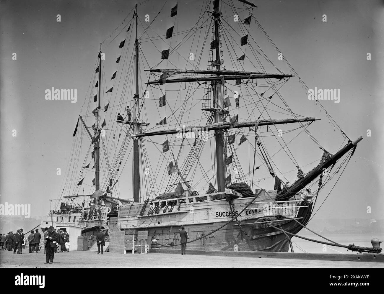 SUCCESS, Convict ship, between c1910 and c1915 Stock Photo - Alamy