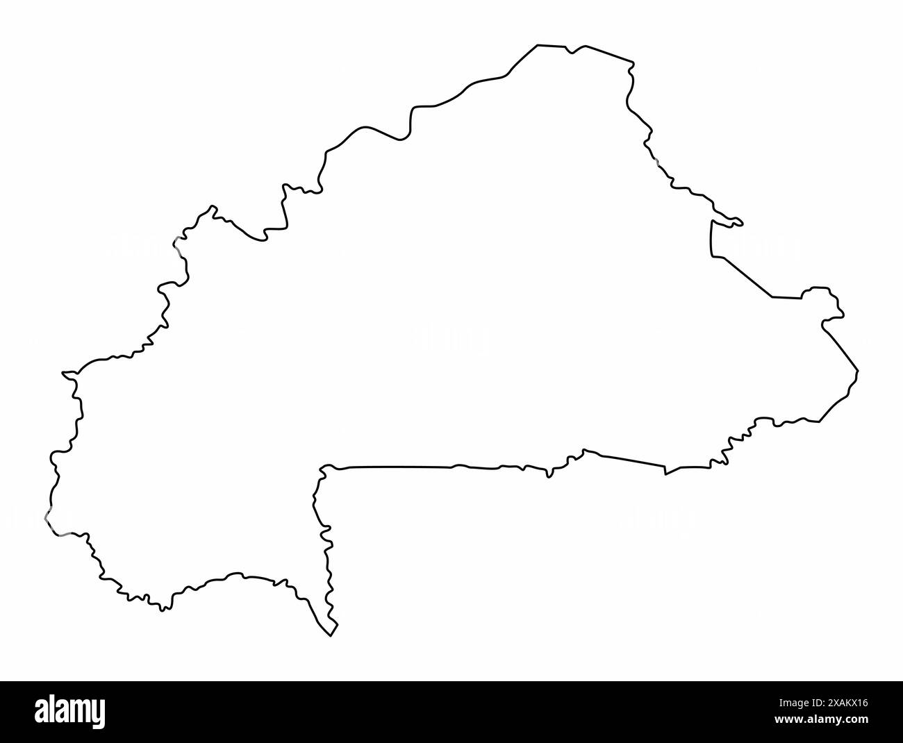 Map burkina faso on Stock Vector Images - Alamy