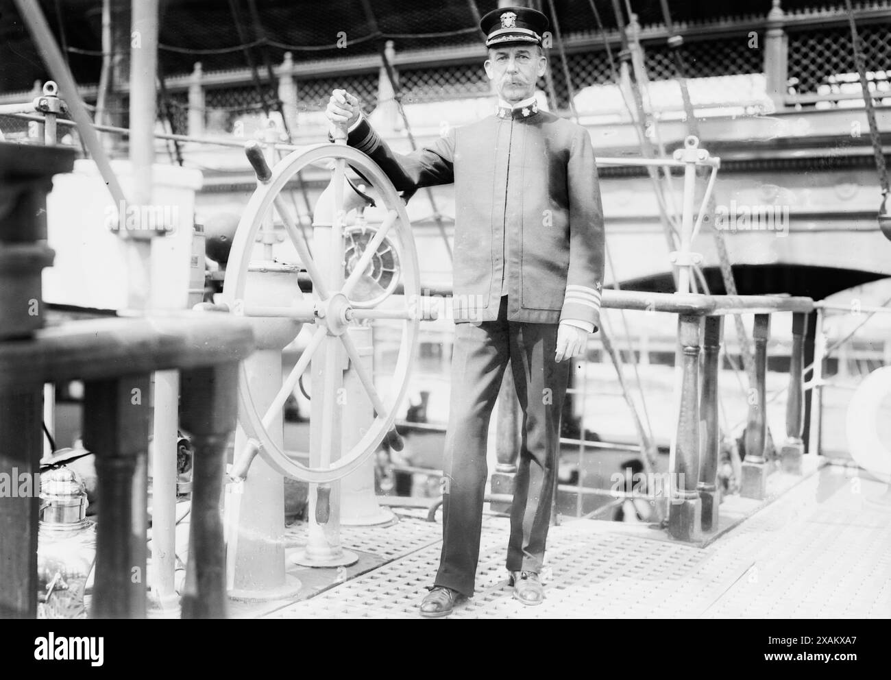 Capt. B.H. Tillman - NEWPORT, 1913. Shows Captain Tillman on the ...