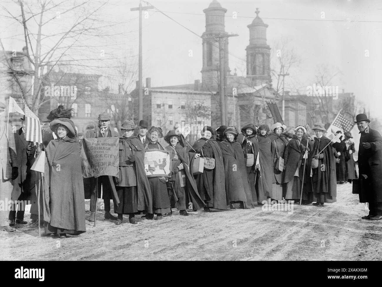 Ida craft suffrage hikers hi-res stock photography and images - Alamy