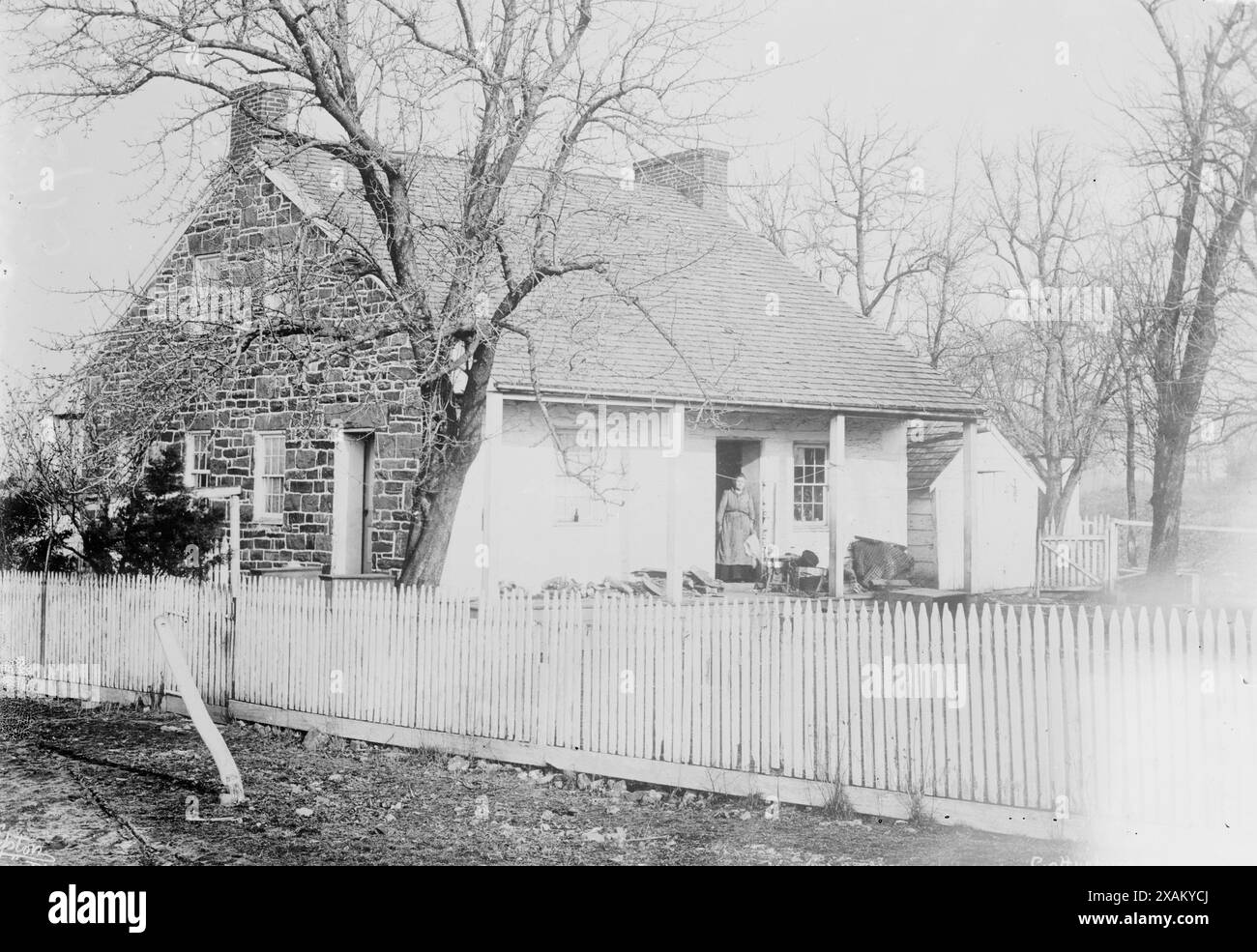 Lee Headquarters - Gettysburg, (1913?). Shows house that served as ...