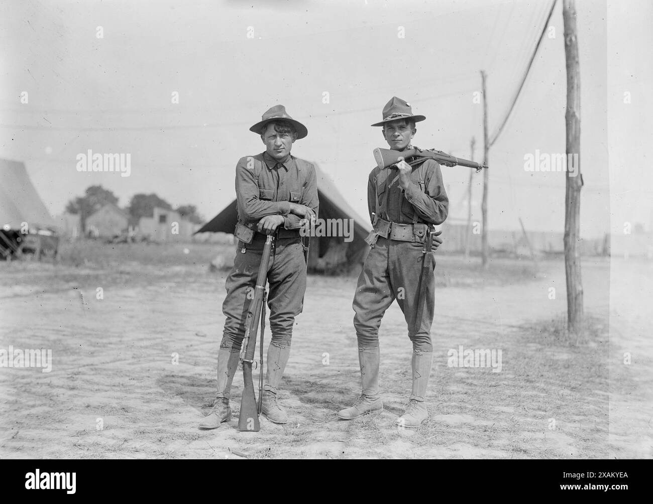 Guards - Gettysburg, 1913. Shows the Gettysburg Reunion (the Great ...
