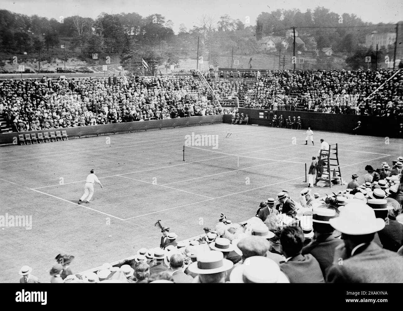 McLoughlin & Rice, 1913. Shows American tennis player Maurice ...
