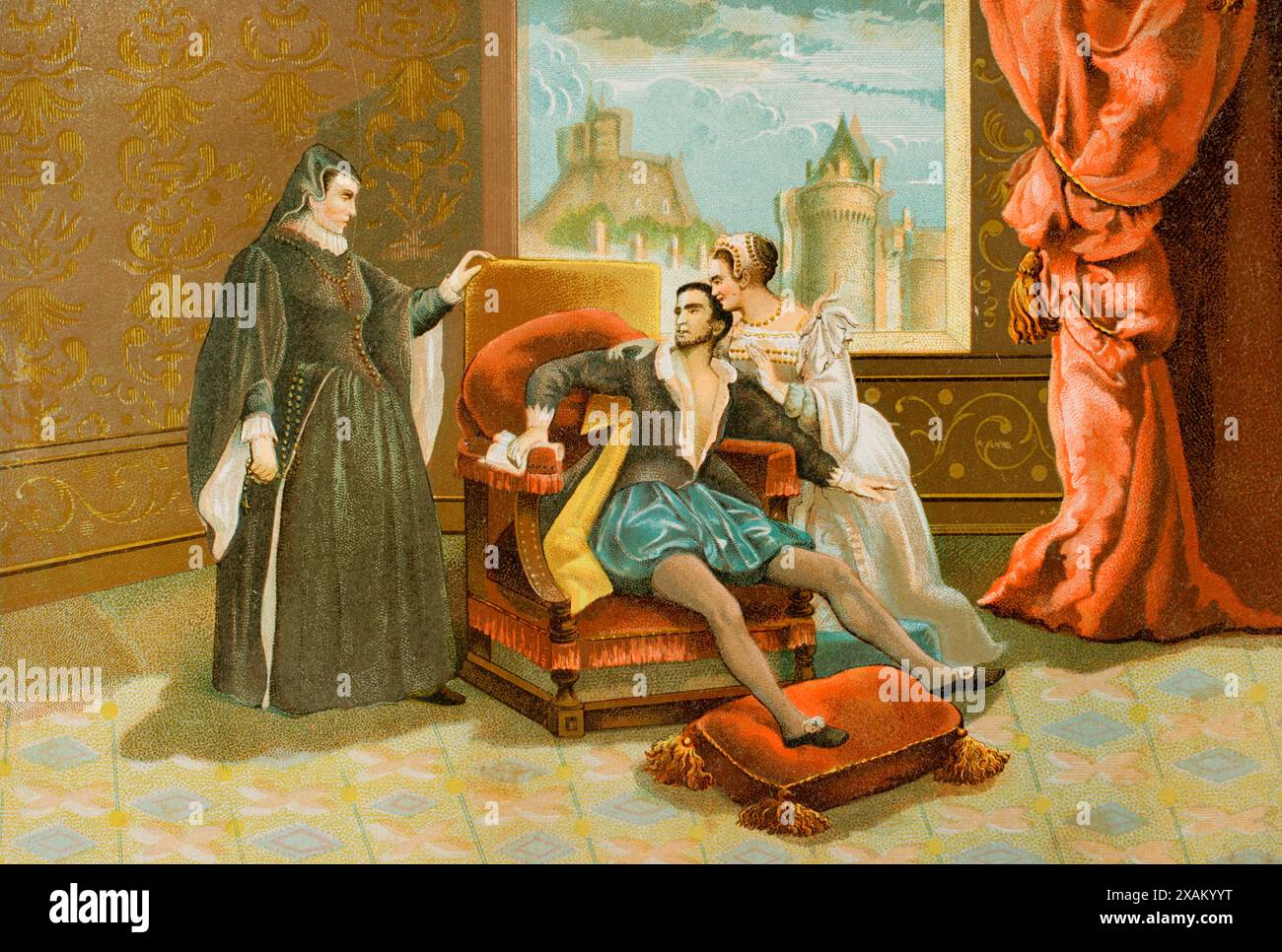 Charles IX of France (1550-1574). King of France from 1560 to 1574 ...