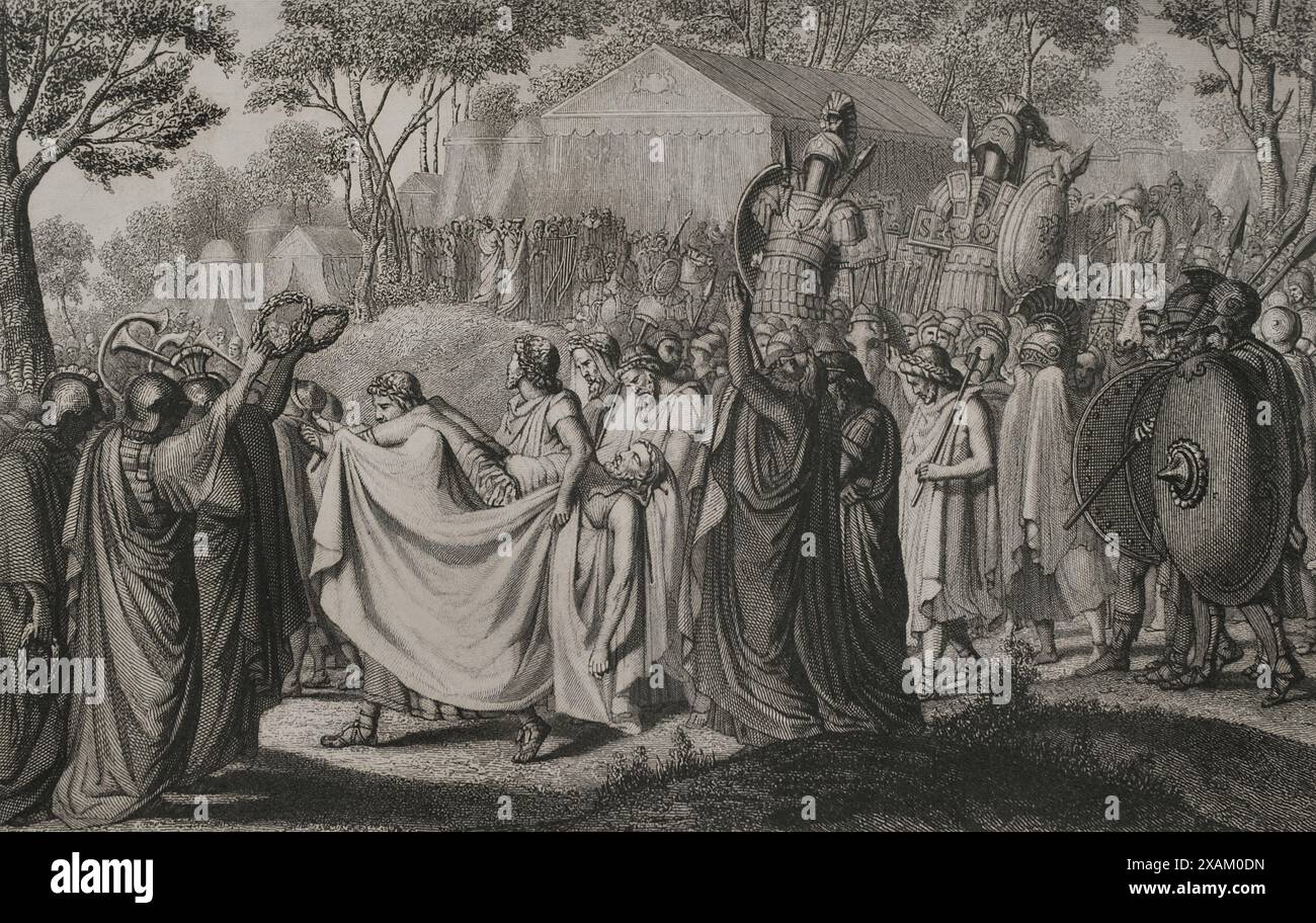 Viriathus (d. 139 BC). Leader of the Lusitanian people who fought ...