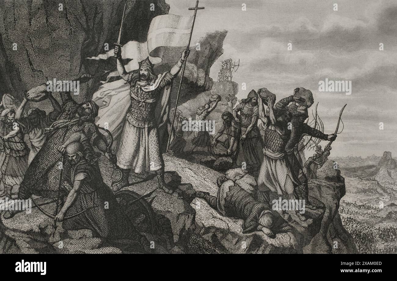 History of Spain. Asturias. Battle of Covadonga, 722. It was the first ...