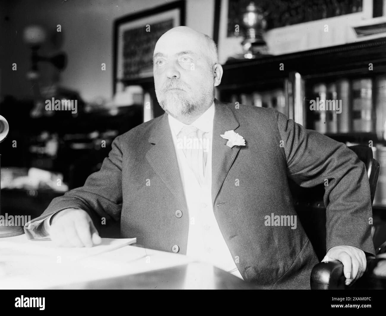 Frank Moss, 1913. Shows Frank Moss (ca. 1860-1920) of New York City ...
