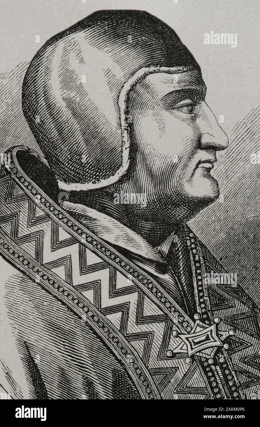 Clement IV (1202-1268). Pope of the Catholic Church (1265-1268). Born ...