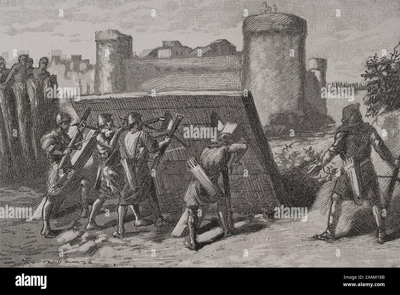 Carolingian soldiers hi-res stock photography and images - Alamy