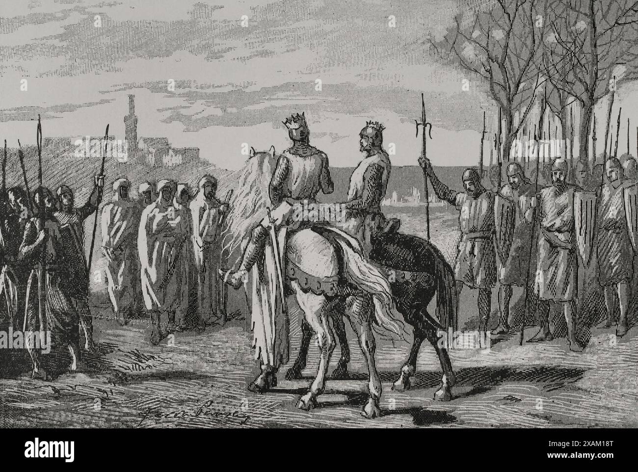 Islamic conquest from medieval spain hi-res stock photography and ...