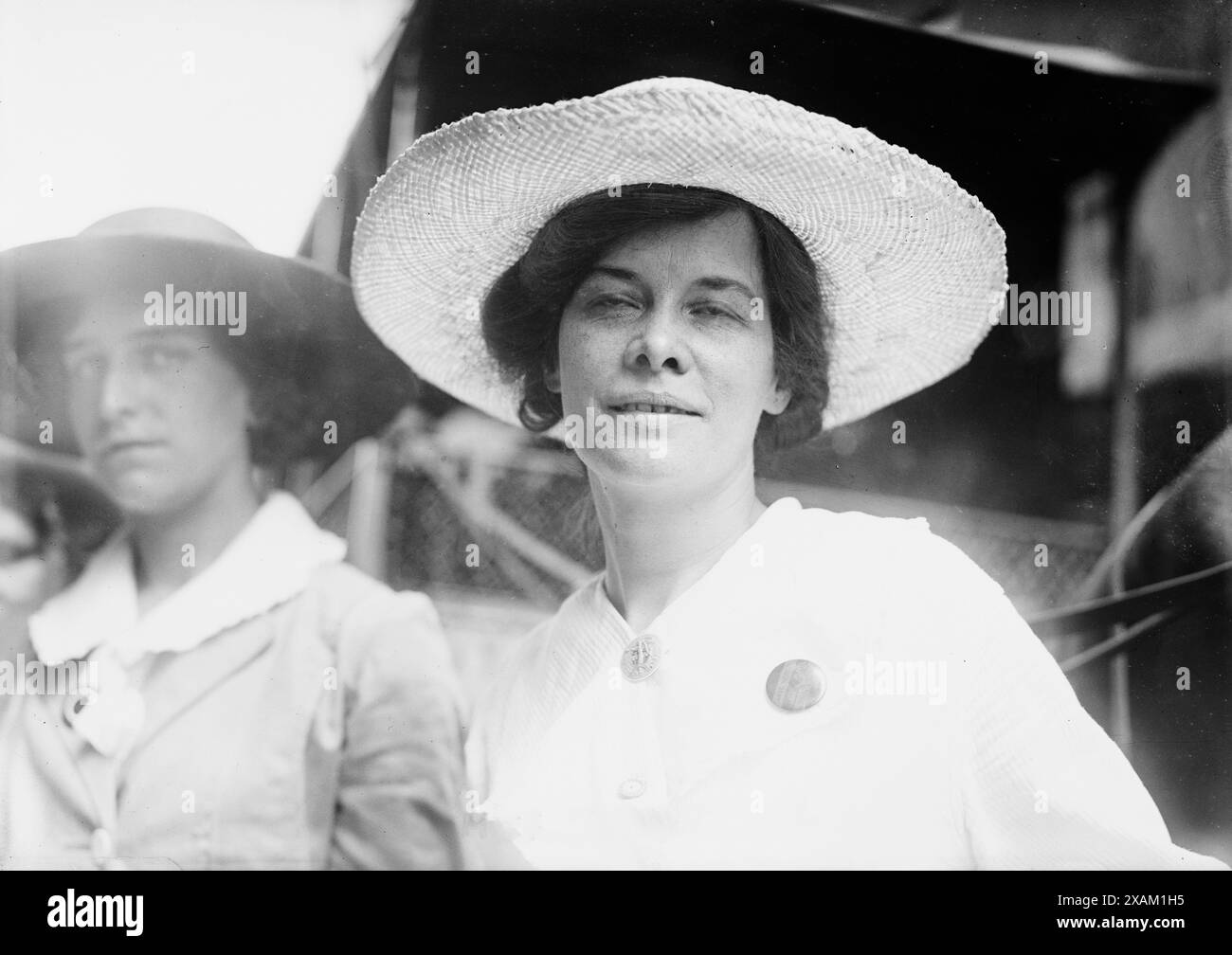 Miss E. Freeman, between c1910 and c1915. Shows suffragist Elisabeth Freeman (1876-1942 Stock ...