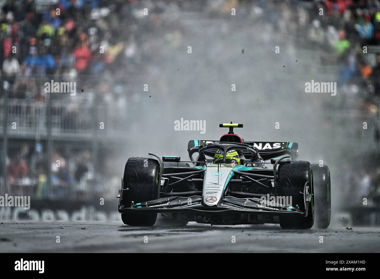 Montreal, Canada. 07th June, 2024. Lewis Hamilton (GBR) Mercedes AMG F1 ...