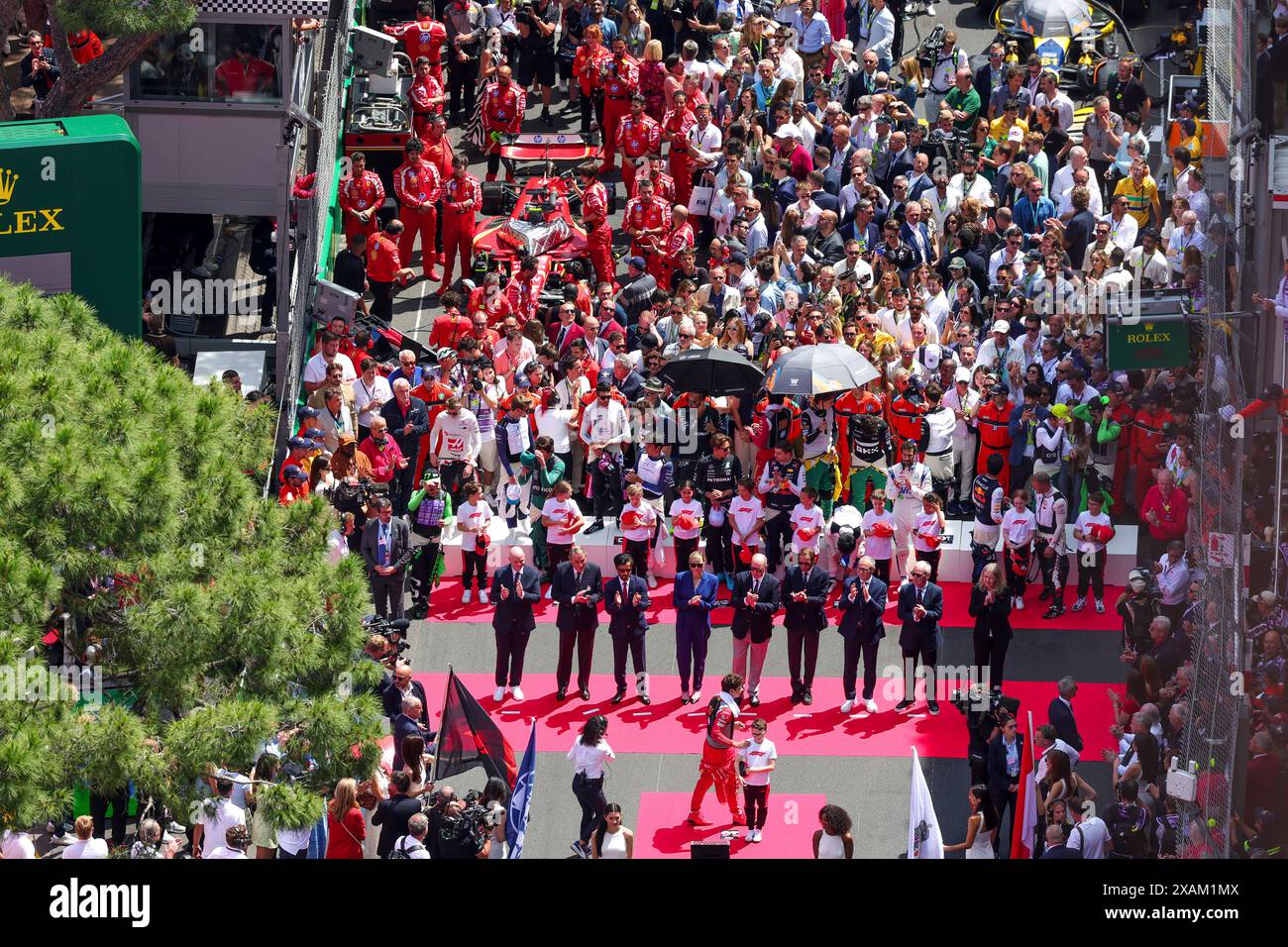 Monte-Carlo, Monaco. 26th May, 2024. Crowded starting grid, F1 Grand ...