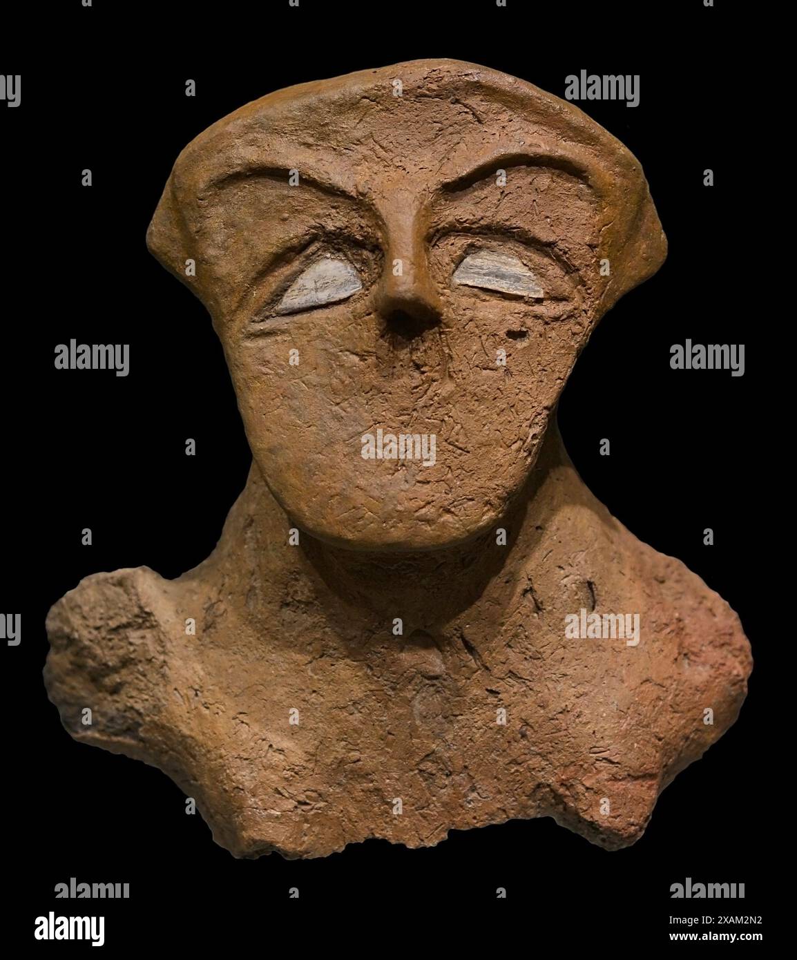 Neolithic. 6th millennium BC. Anthropomorphic figurine. From Nova ...