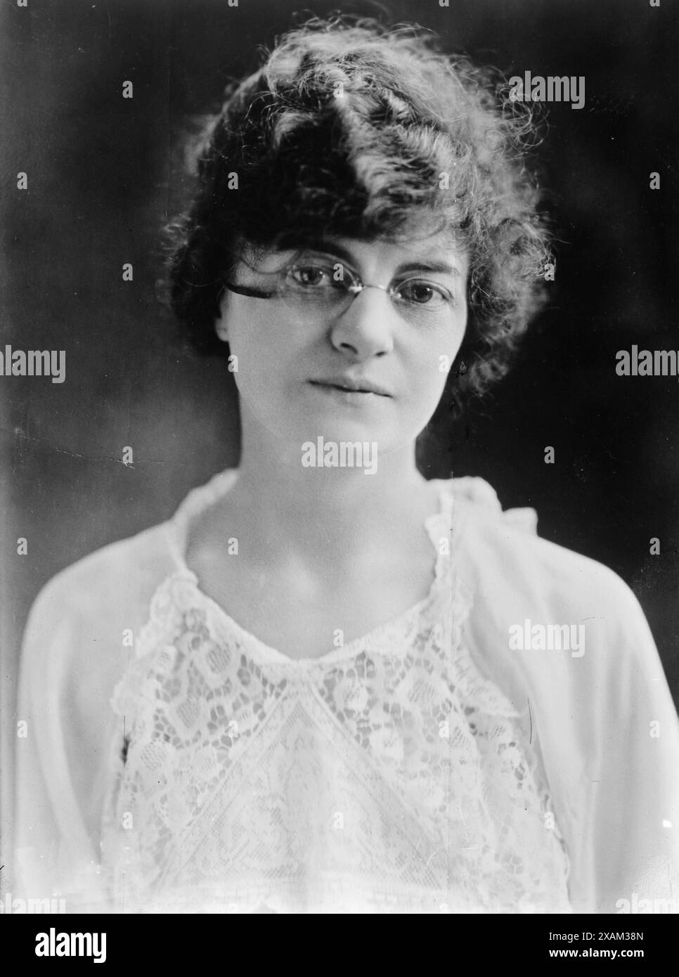 White lace blouse Black and White Stock Photos & Images - Alamy