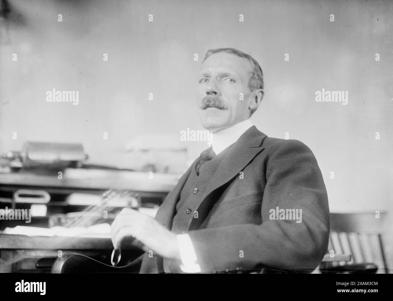 Chas. C. Nott, between c1910 and c1915. Shows Charles Cooper Nott, Jr ...