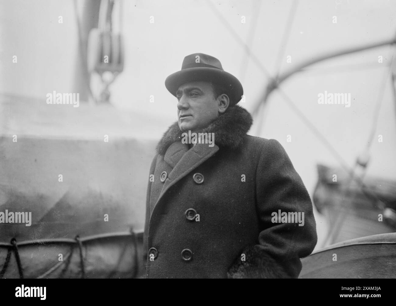 Enrico caruso 1873 1921 italian opera tenor hi-res stock photography ...