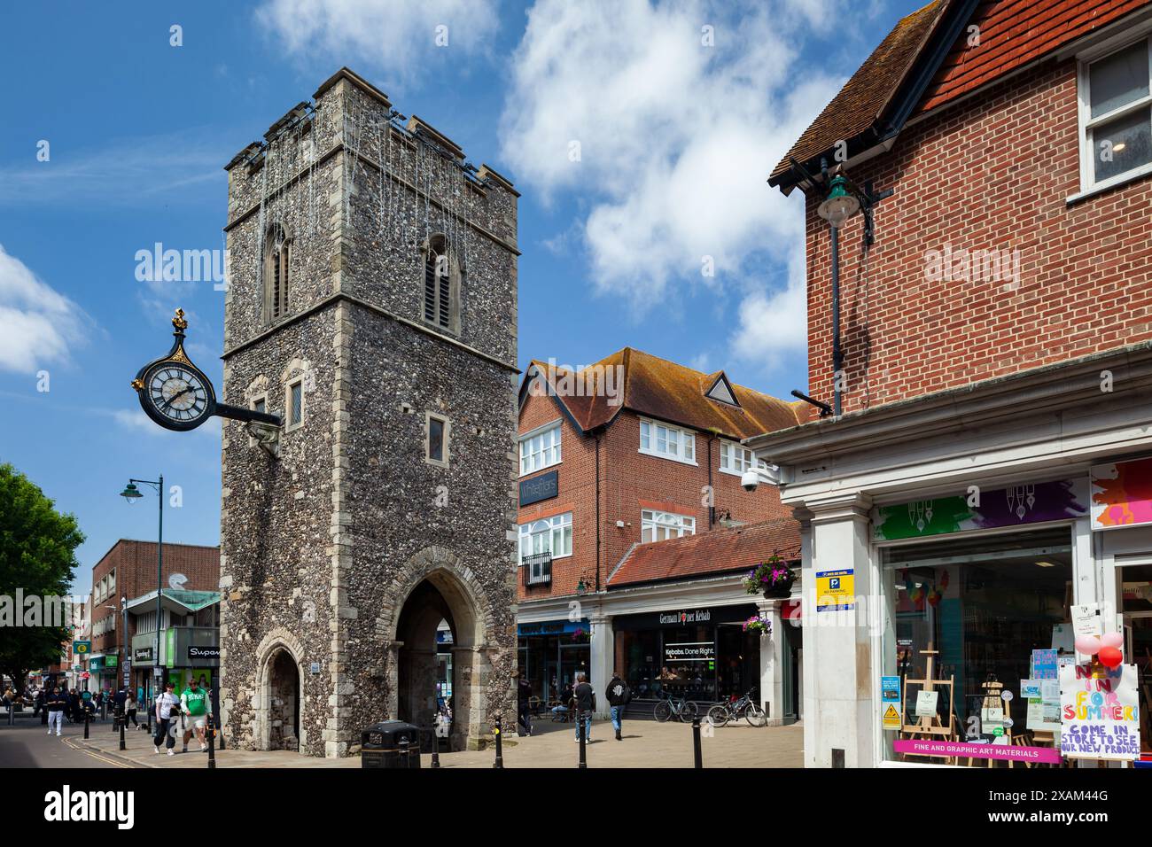 St George's Tower in Canterbury, Kent, England Stock Photo - Alamy