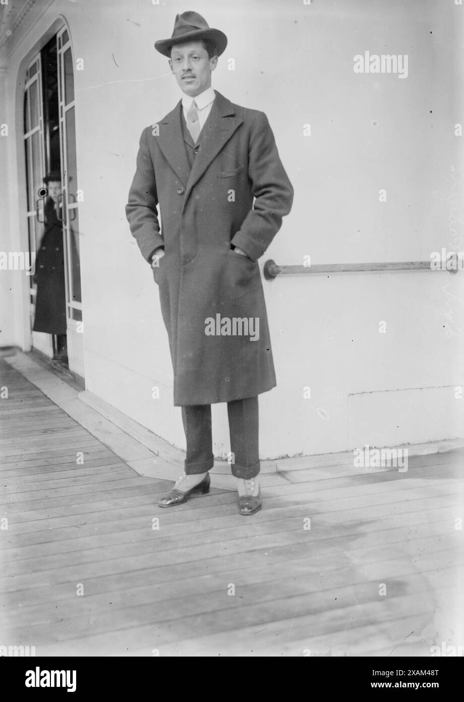 Lord Paget, 1913. Shows Lord Victor William Paget (1889-1952) who married the American actress ...