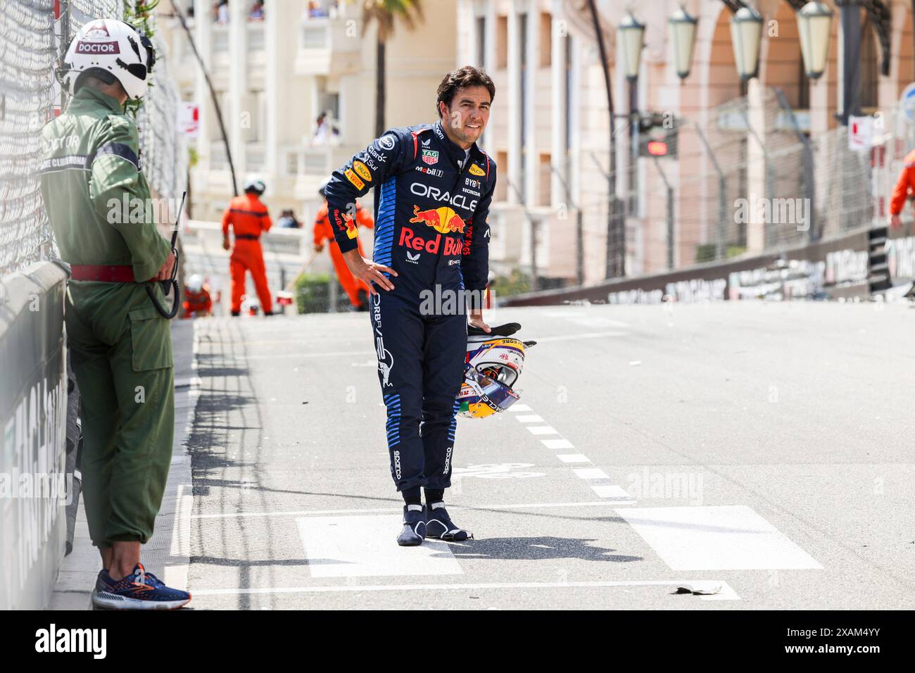 #11 Sergio Perez (MEX, Oracle Red Bull Racing) after crash, F1 Grand ...