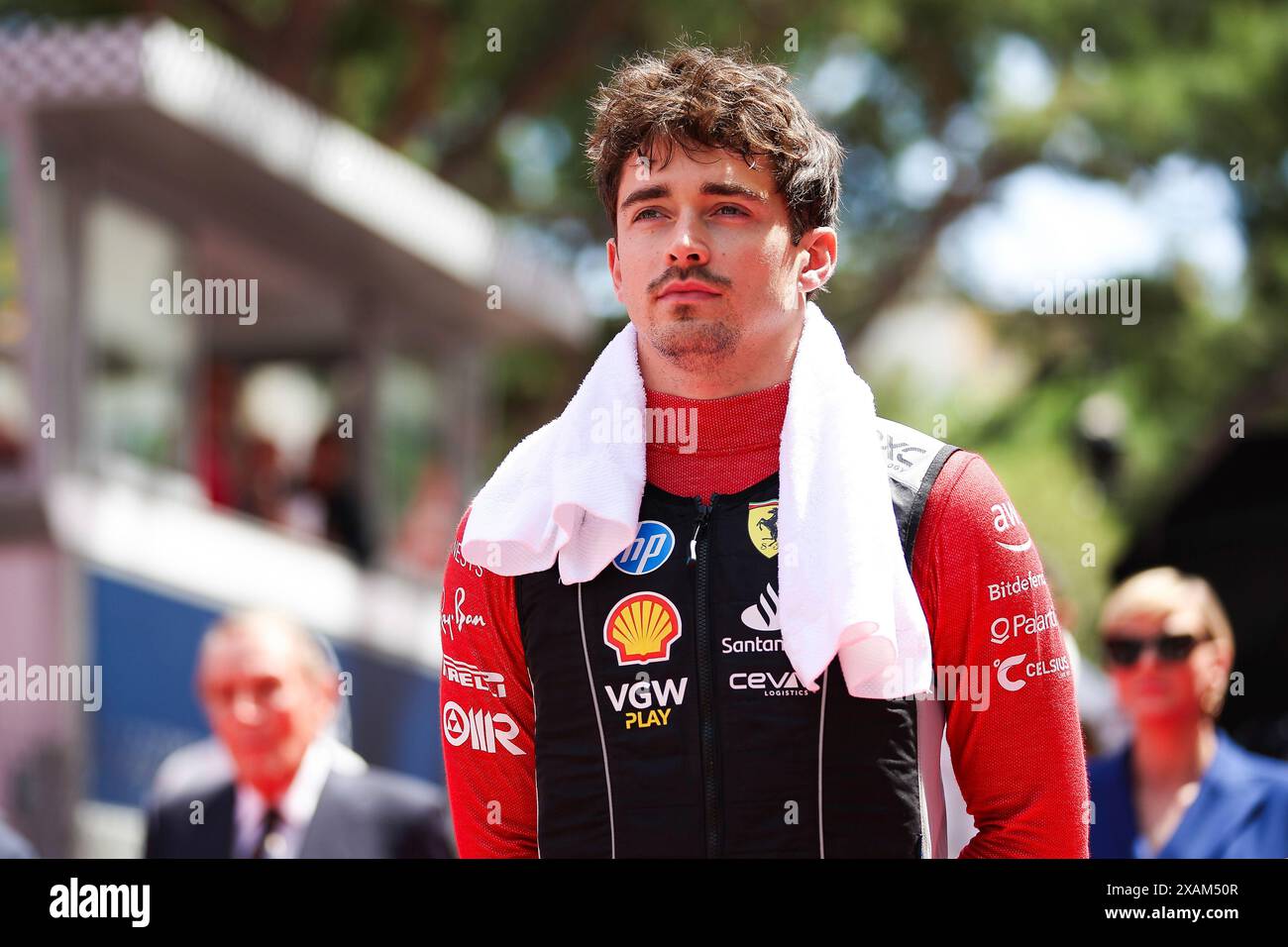 #16 Charles Leclerc (MCO, Scuderia Ferrari HP), F1 Grand Prix of Monaco at Circuit de Monaco on ...