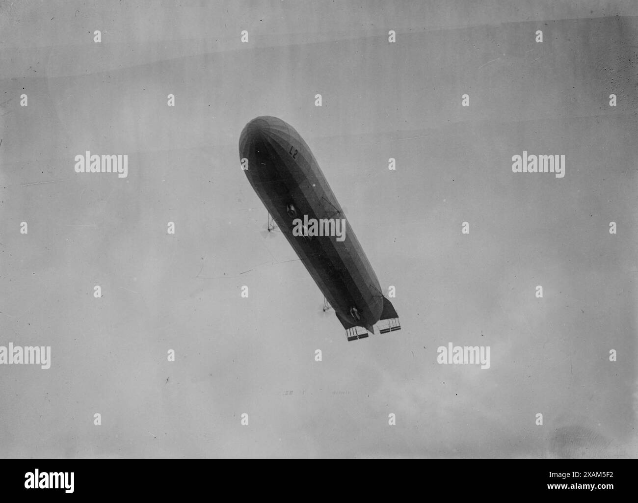 Zeppelin L II [i.e., zeppelin], between c1910 and c1915. Shows the ...