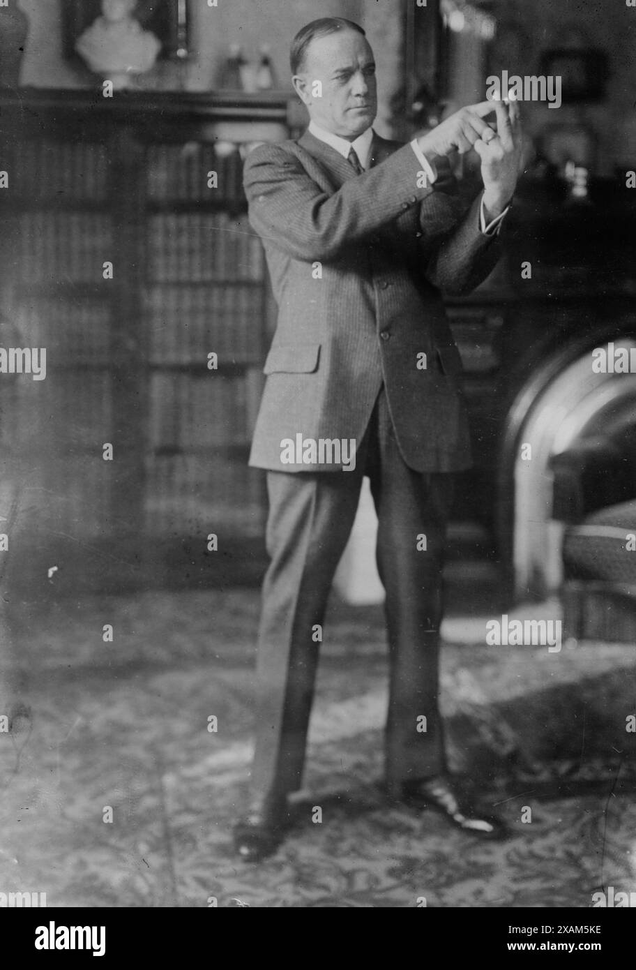 Billy Sunday, 1917 Stock Photo - Alamy