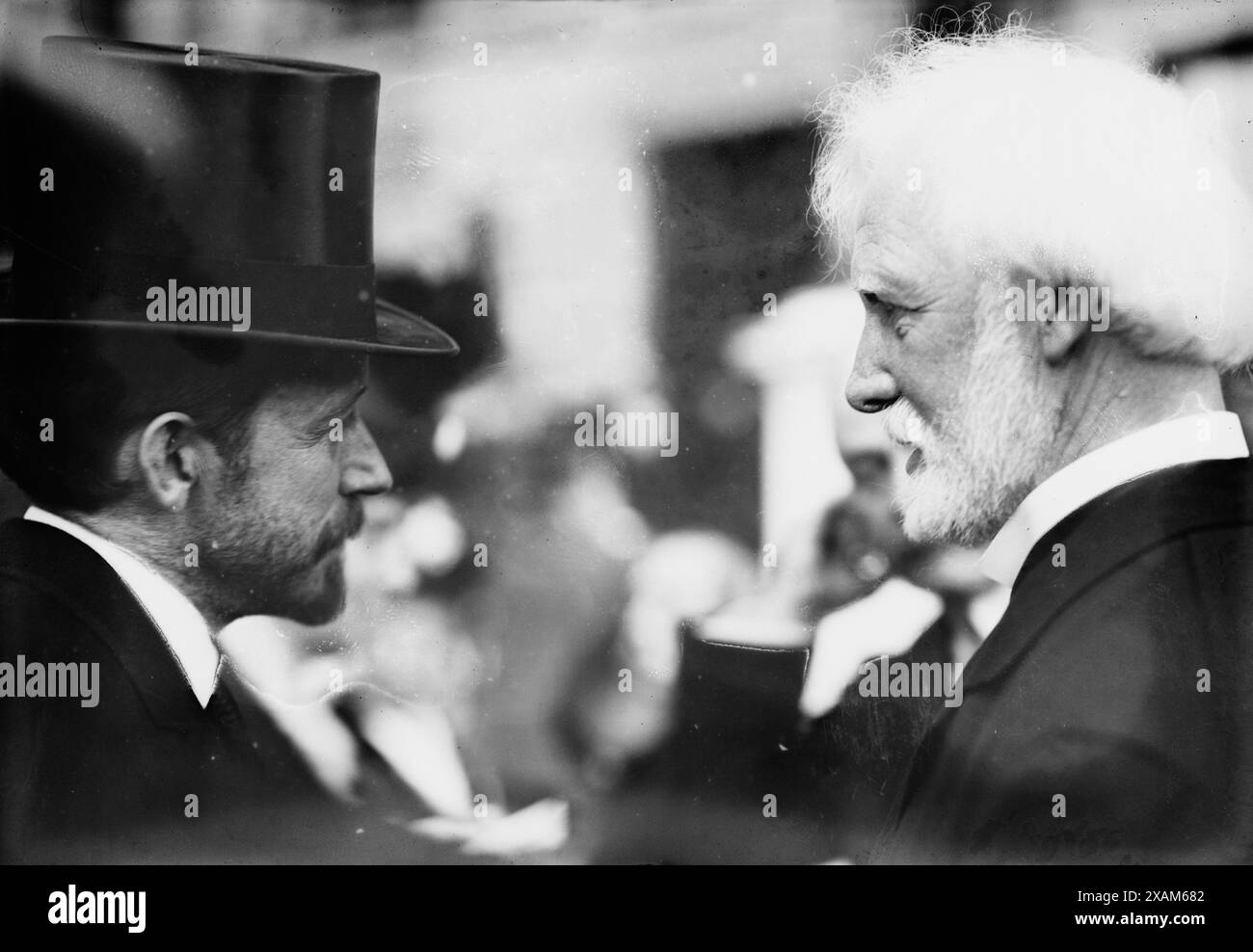 Geo. McAneny [and] Judge Goff, 1914. Shows politician and New York ...
