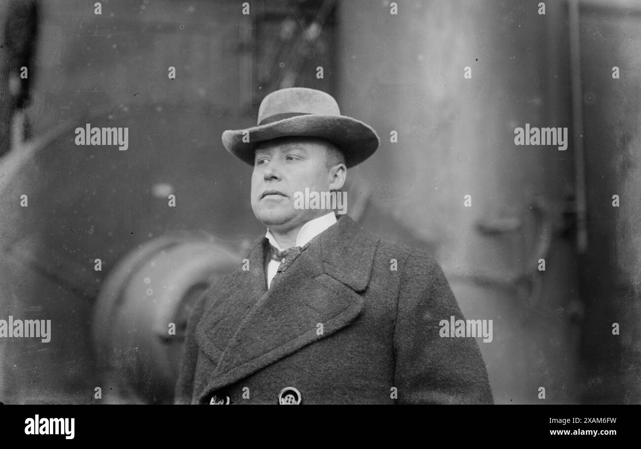 J. Urlus, between c1910 and c1915. Shows Dutch opera singer Jacques ...