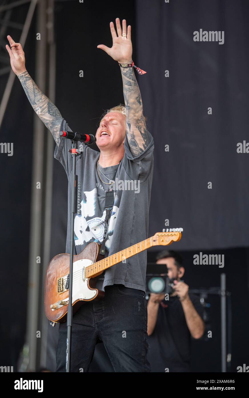 We The Kings preforming at the Slam dunk festival 2024 ,Hatfield Park ...