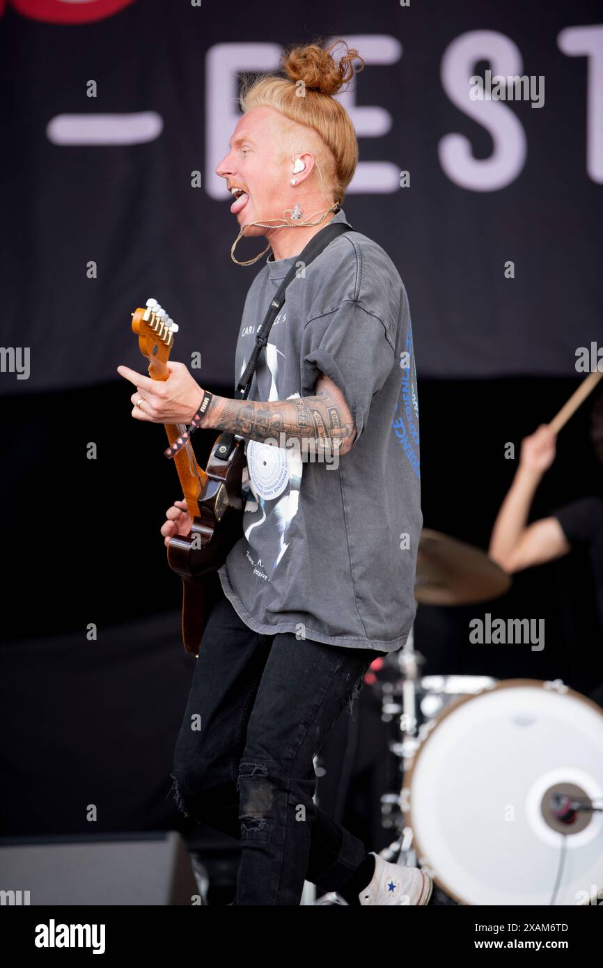 We The Kings preforming at the Slam dunk festival 2024 ,Hatfield Park ...