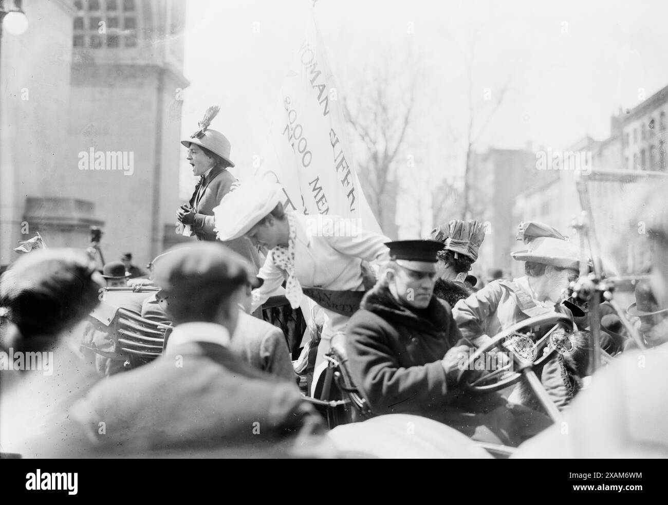 Woman suffrage meeting hi-res stock photography and images - Alamy